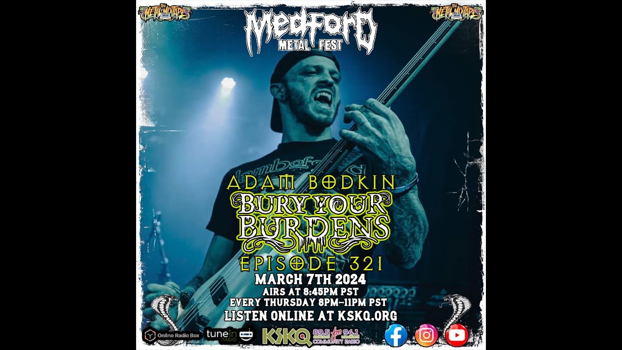 Medford Metalfest IV - Interview Adam Bodkin - Bury Your Burdens - YouTube