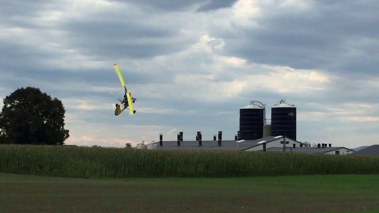 Homemade RC Autogyro, Gyrocopter - YouTube