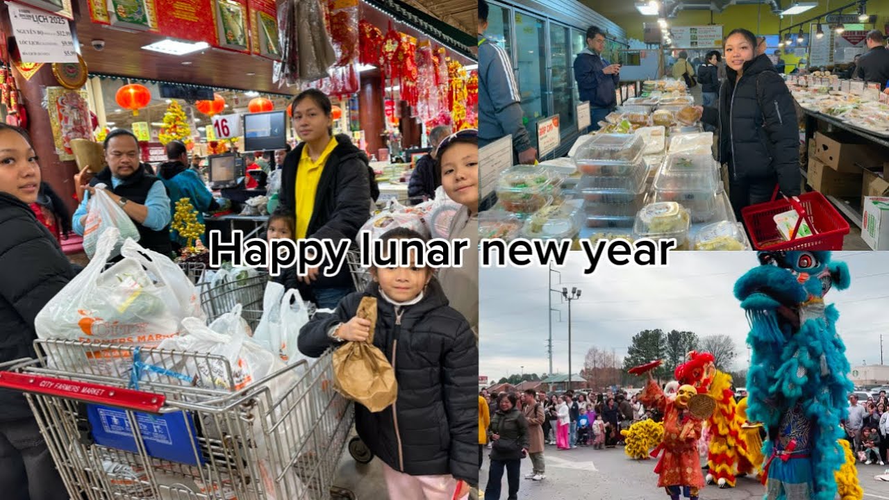 Đại gia đình ơi cùng gia đình em đi chợ Atlanta mua đồ để chuẩn bị tết ...