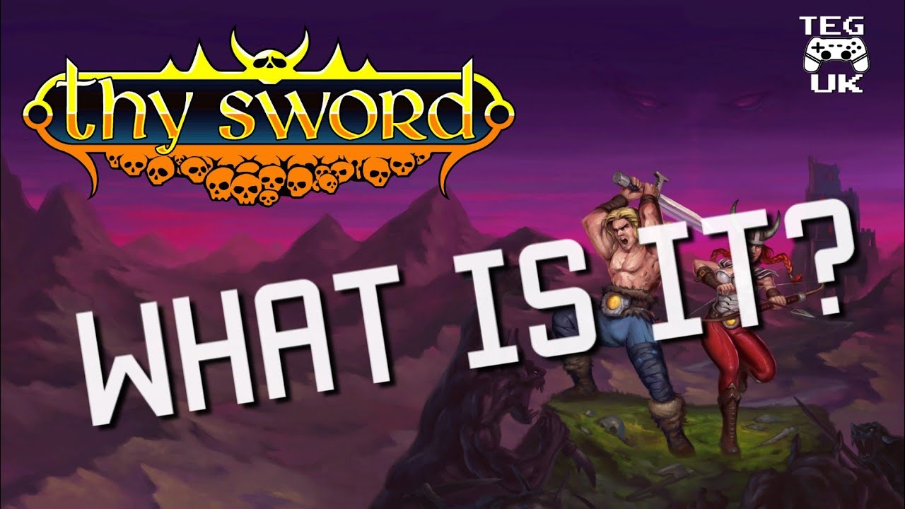 Thy Sword - What is it? | Thy Sword Review | Thy Sword PS4 gameplay ...