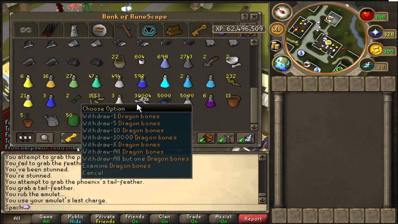 Runescape: Phoenix Feather Gathering - YouTube