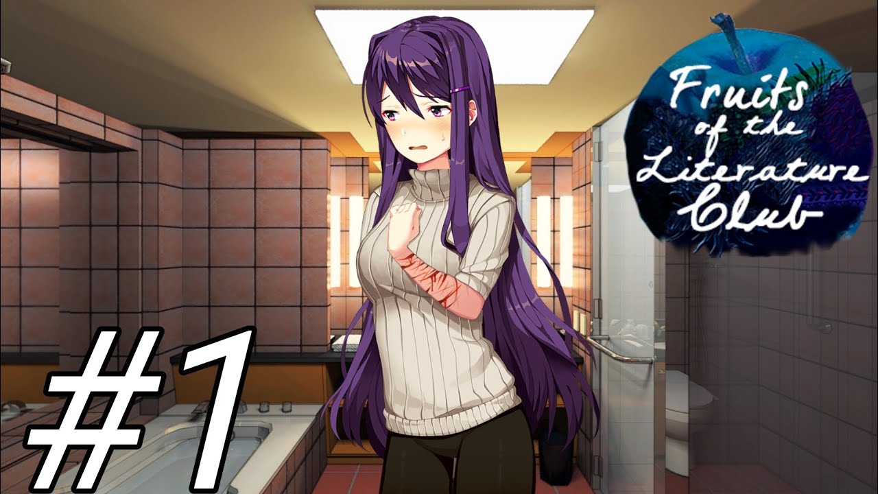 #1fruits of the literature club en español ruta Yuri Yuri se corta y es ...