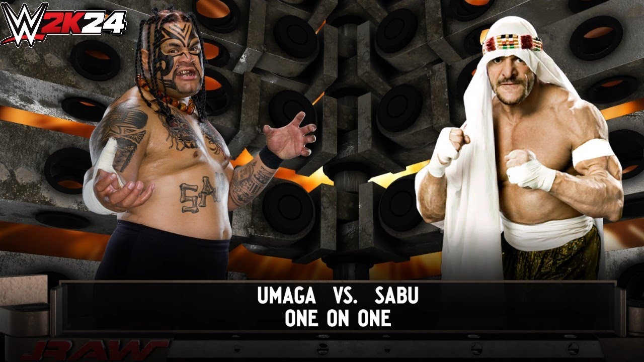 Full Match - Umaga vs Sabu: Raw|WWE 2K24 - YouTube