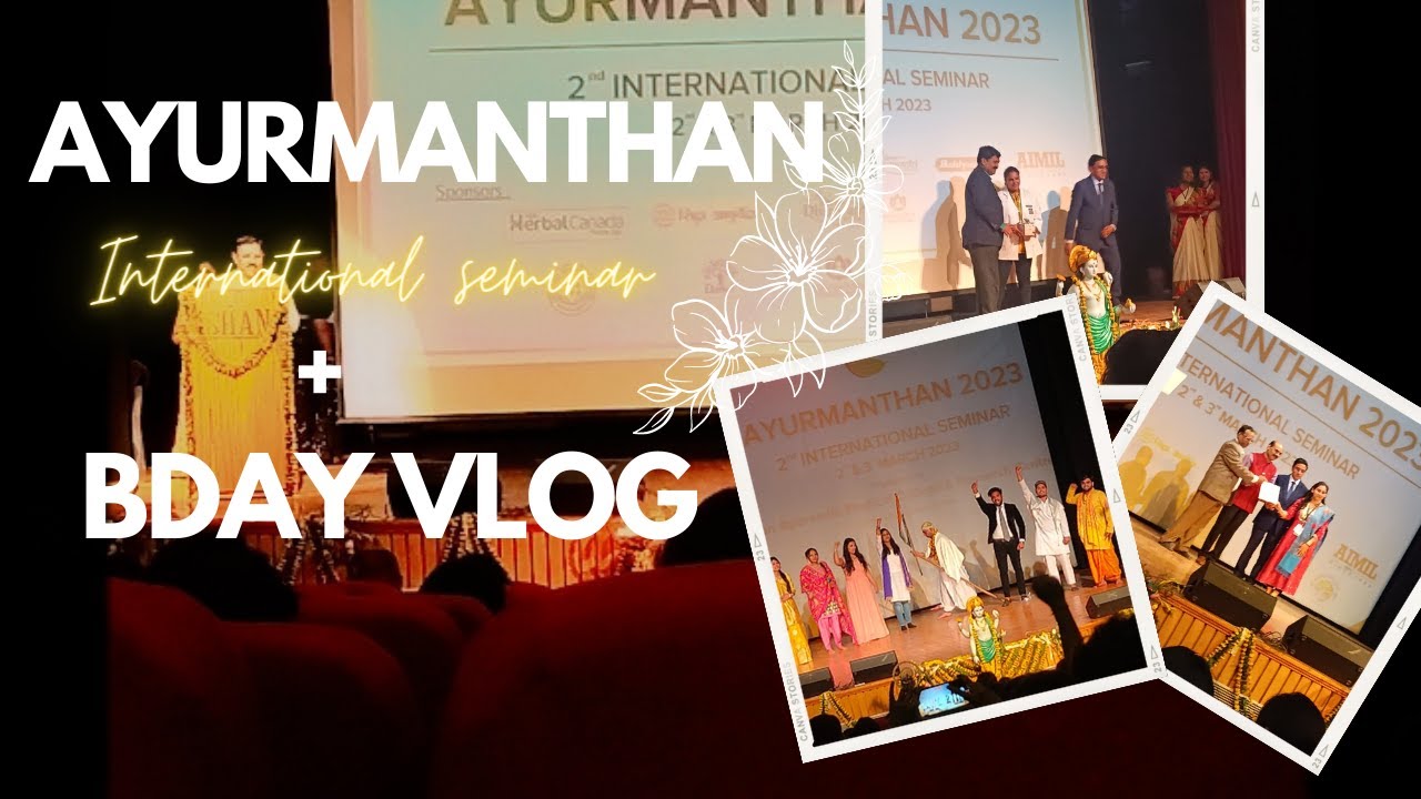 AYURMANTHAN || BIRTHDAY VLOG 🥰 || SHREYA GAUR || Ishan Institute ...