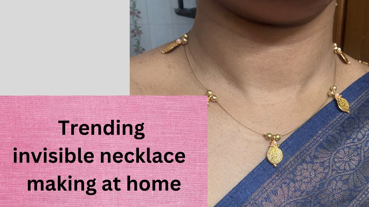 Trending invisible jewellery making with coins for beginners # ...