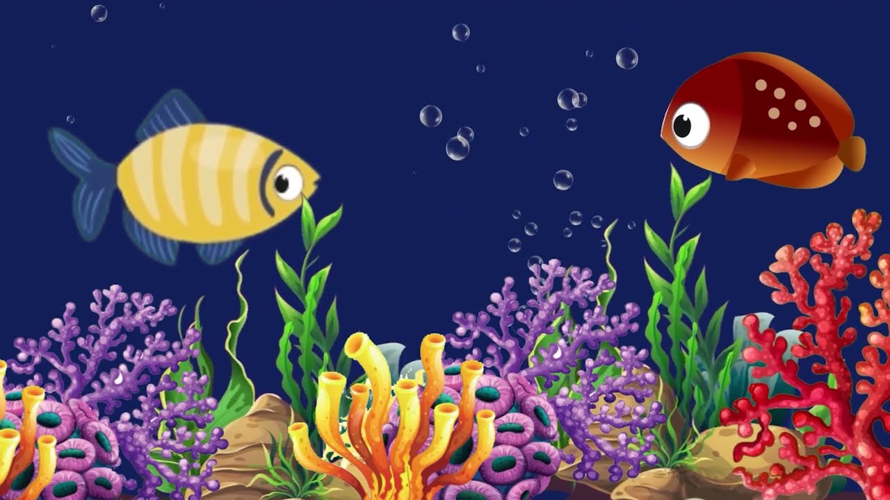 60 minutes Bedtime Lullabies and Calming Undersea Animation Baby ...