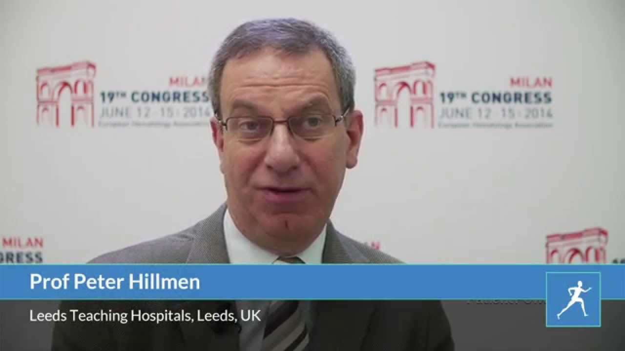 Prof Peter Hillmen discusses exciting new data in CLL from EHA19 - YouTube