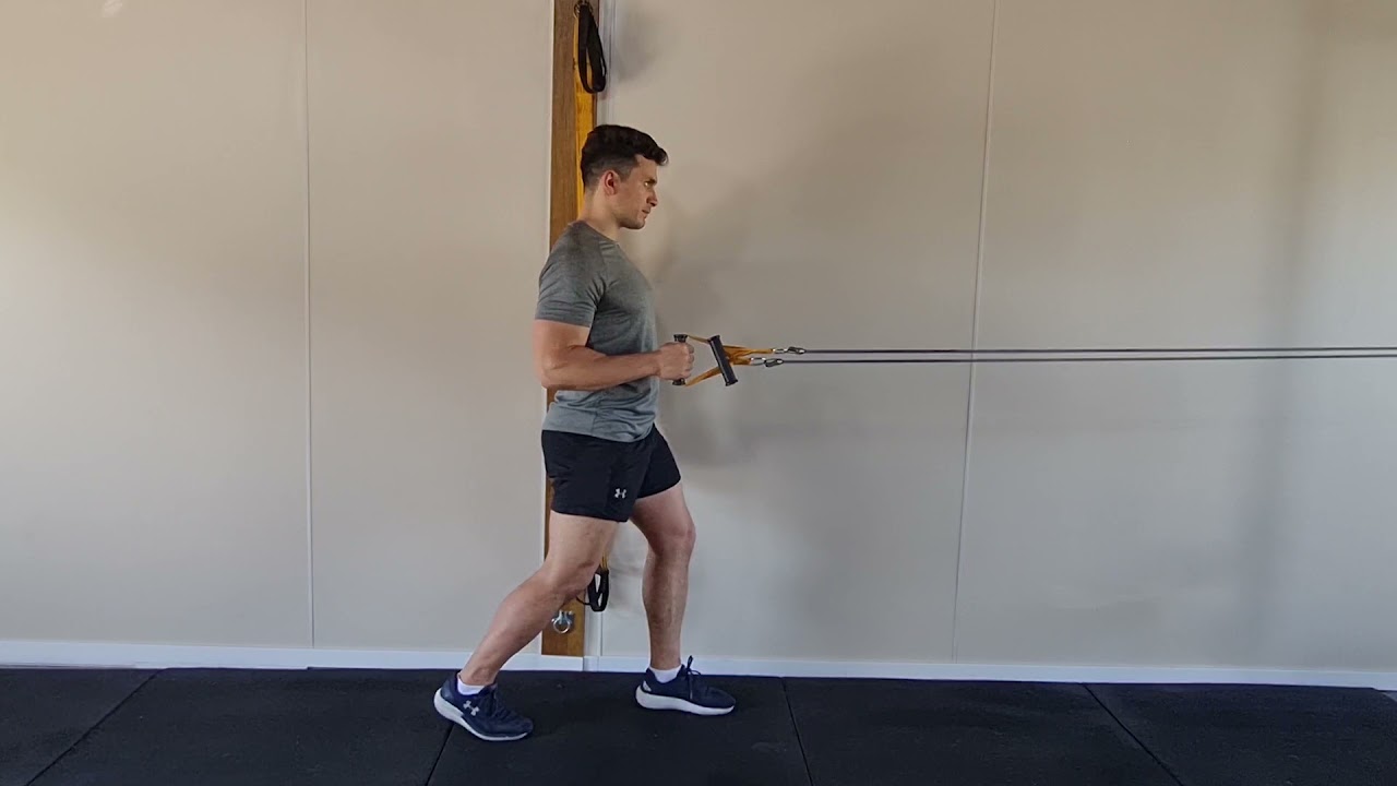 Remo a 1 brazo con banda - YouTube