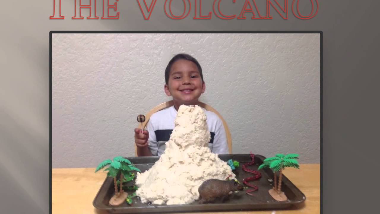 How to make a volcano - YouTube