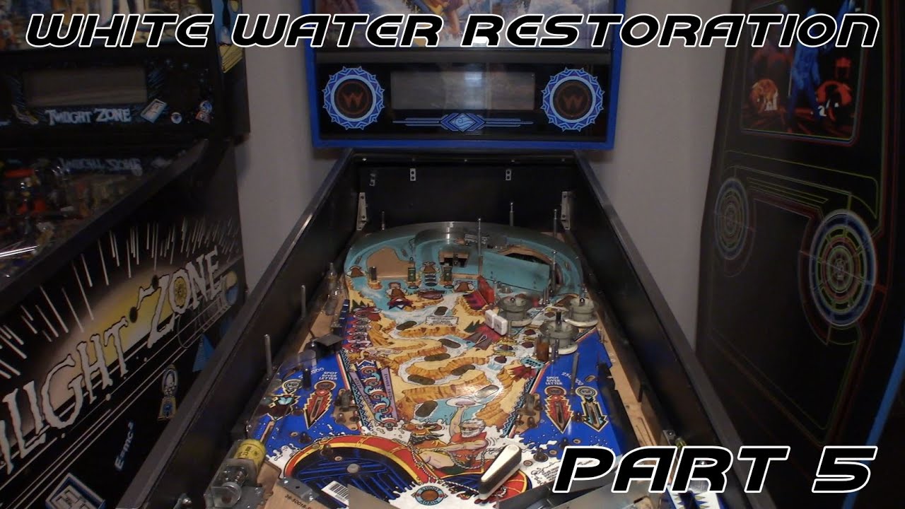 White Water Pinball Restoration Part 5: Main Playfield Teardown - YouTube