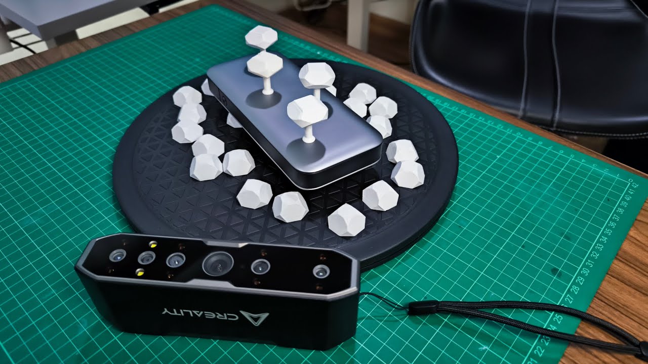 Creality Scan Otter - Scanning Tips #1 - YouTube