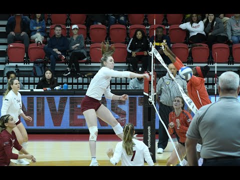 Carley McAleavey's Journey to Rider Volleyball - YouTube