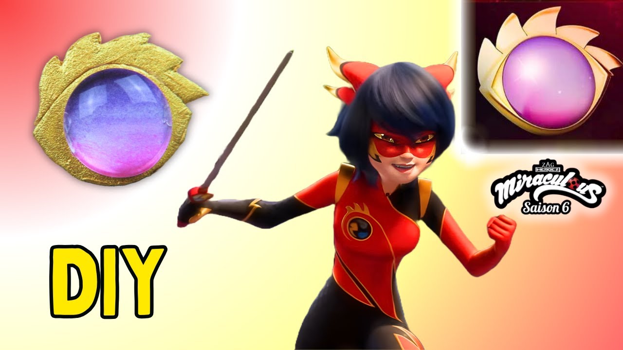DIY Ryuko Dragon Miraculous from NEW Season 6 Ladybug & Cat Noir - Easy ...