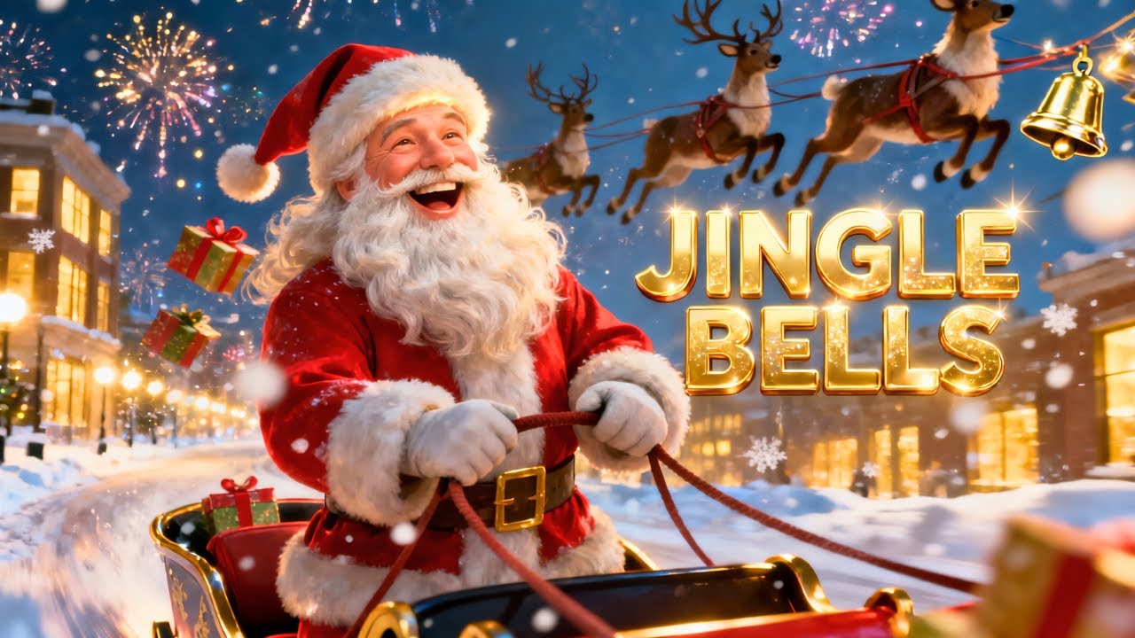 Jingle Bells with Lyrics | Christmas Songs HD | Christmas Songs and ...