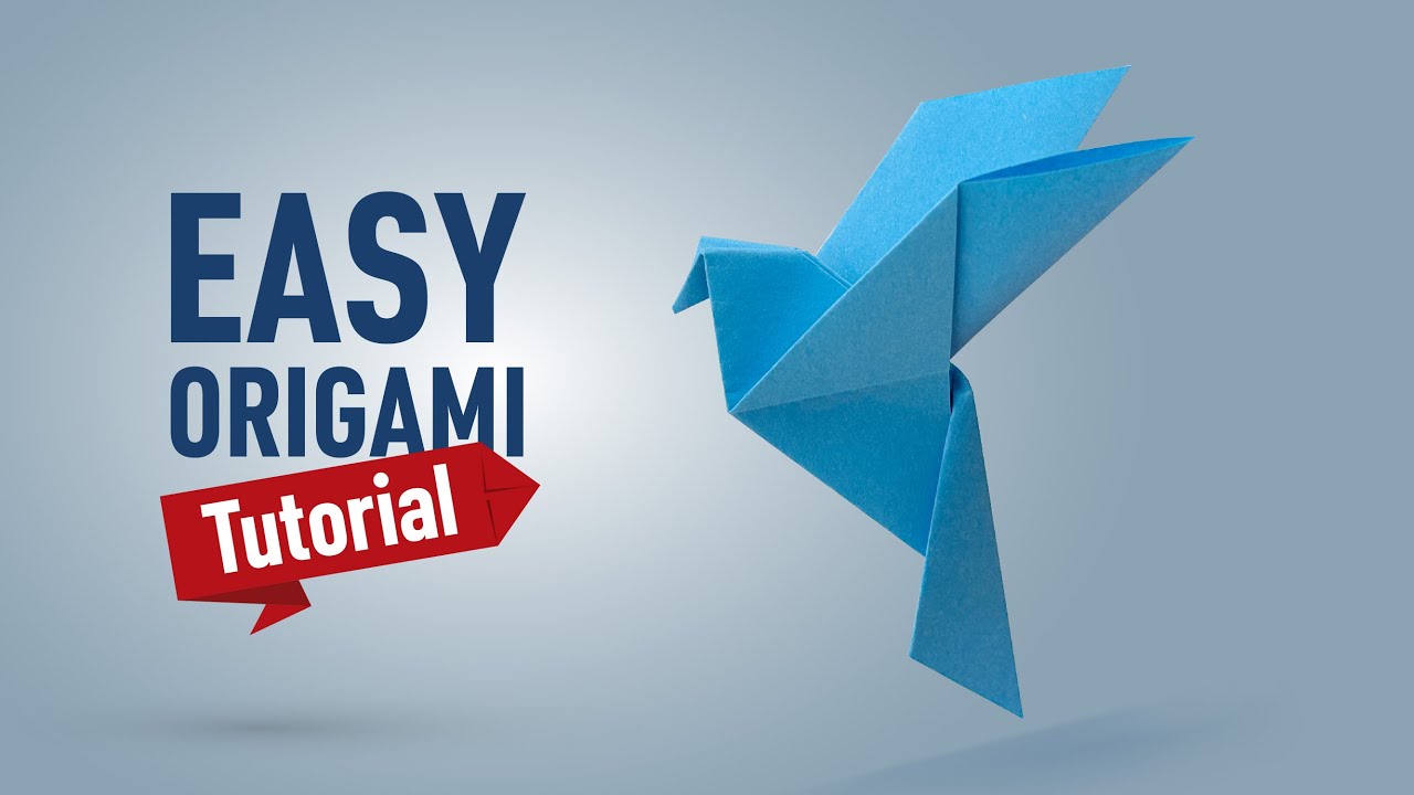 Origami Dove. How to Make an Easy Origami Dove | DIY Paper Dove Folding ...