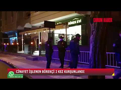 CİNAYET İŞLENEN İŞ YERİ KURŞUNLANDI: 1 YARALI