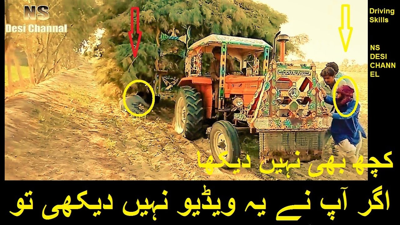 Amazing Tractor Driving Skills!Dangerous! - YouTube