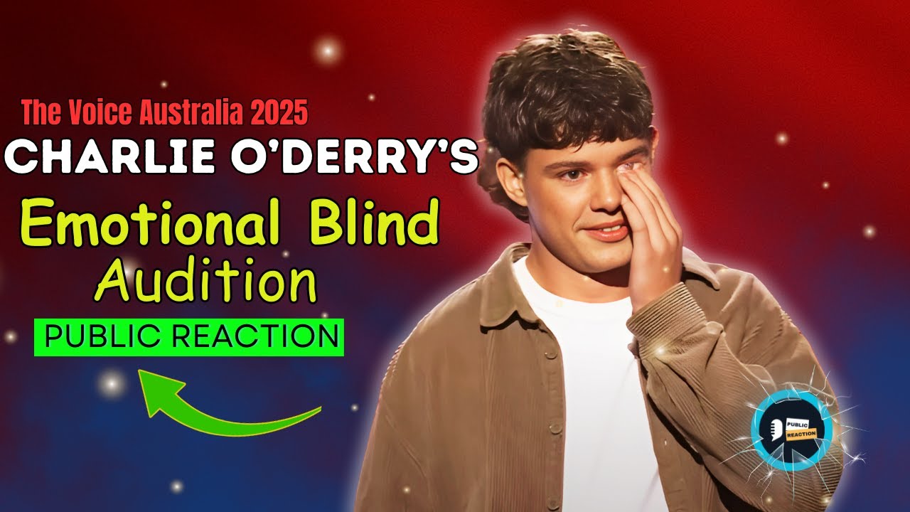 Public Reaction to Charlie O’Derry’s Stunning Voice On The Voice ...