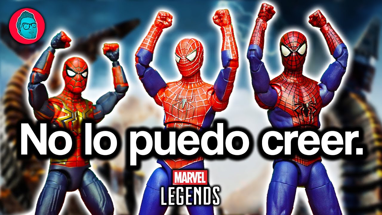😱 UNBOXING & Review 3 PACK Spider-Man: NO WAY HOME Marvel Legends - YouTube