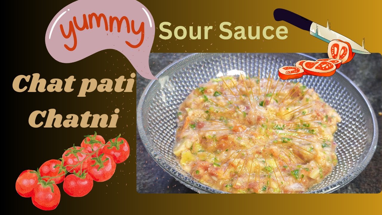 Easy and chatpati chatni at home | sour sauce | by @your-cook - YouTube