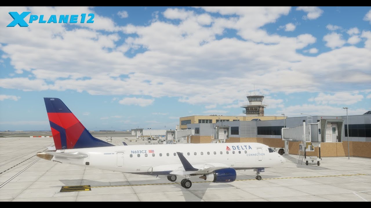 【X-Plane 12】Digest | X-Crafts Embraer E170 | Atlanta(KATL) to Nashville ...