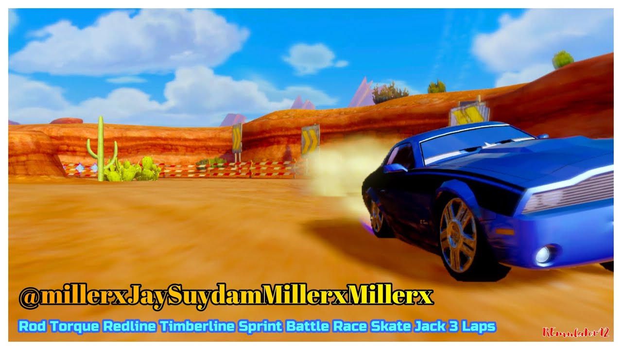 Cars 2 The Video Game | Rod Torque Redline - Battle Race (Skate Jack ...