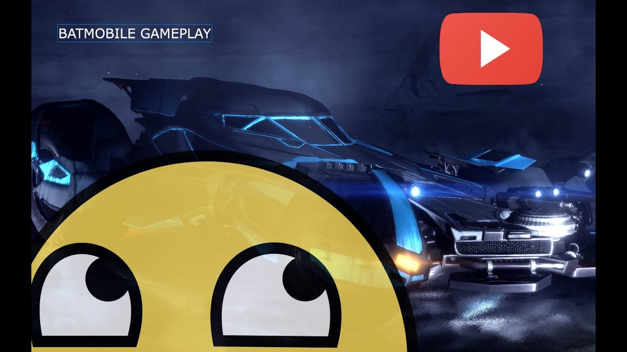 Rocket League Batmobile gameplay - YouTube