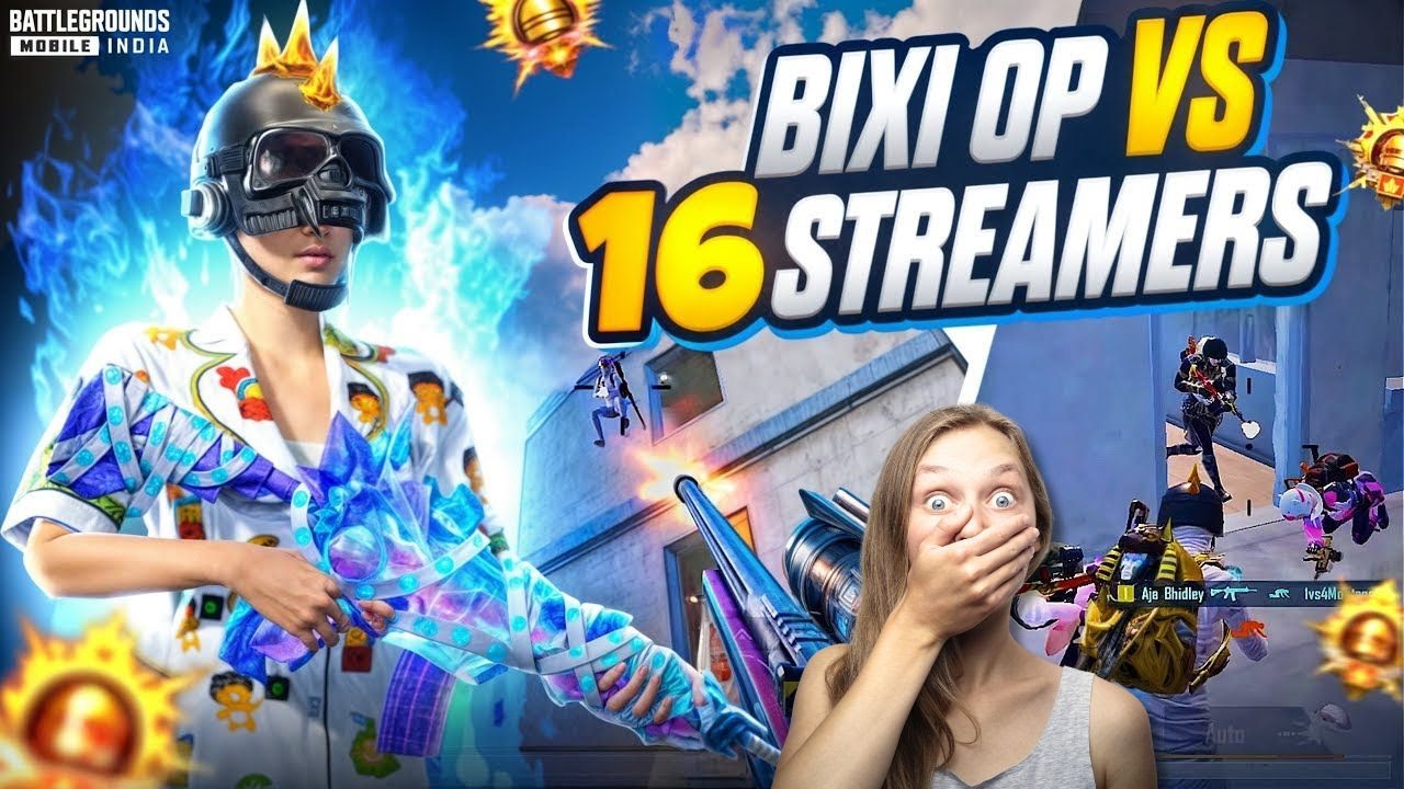 16 Youtubers Called me H@CKER & Reported Me 🔥 Bixi Op vs Streamers ｜ BGMI | INSANE X - YouTube