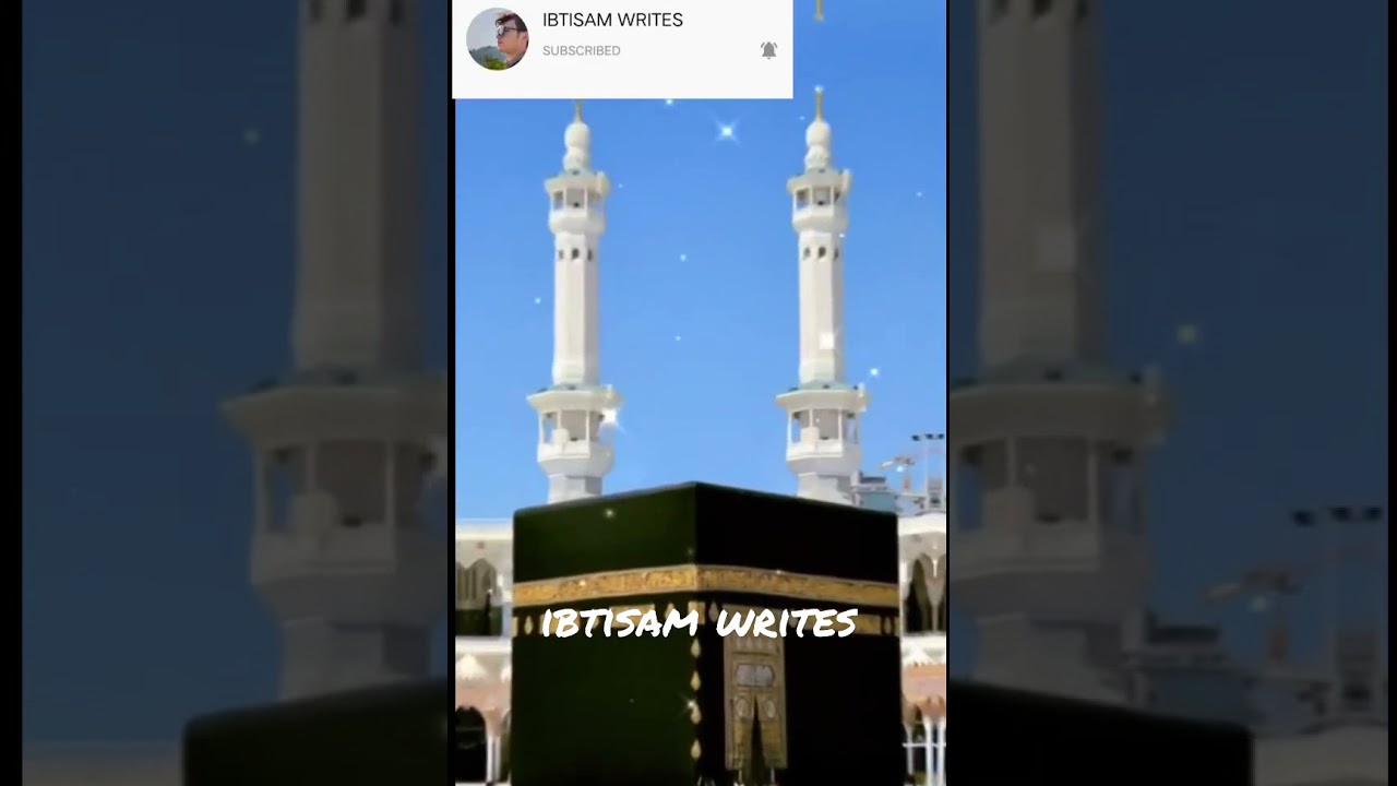 Ya rabi mustafa to mujhe hajj pa bola // Islamic video #pakistan #india ...