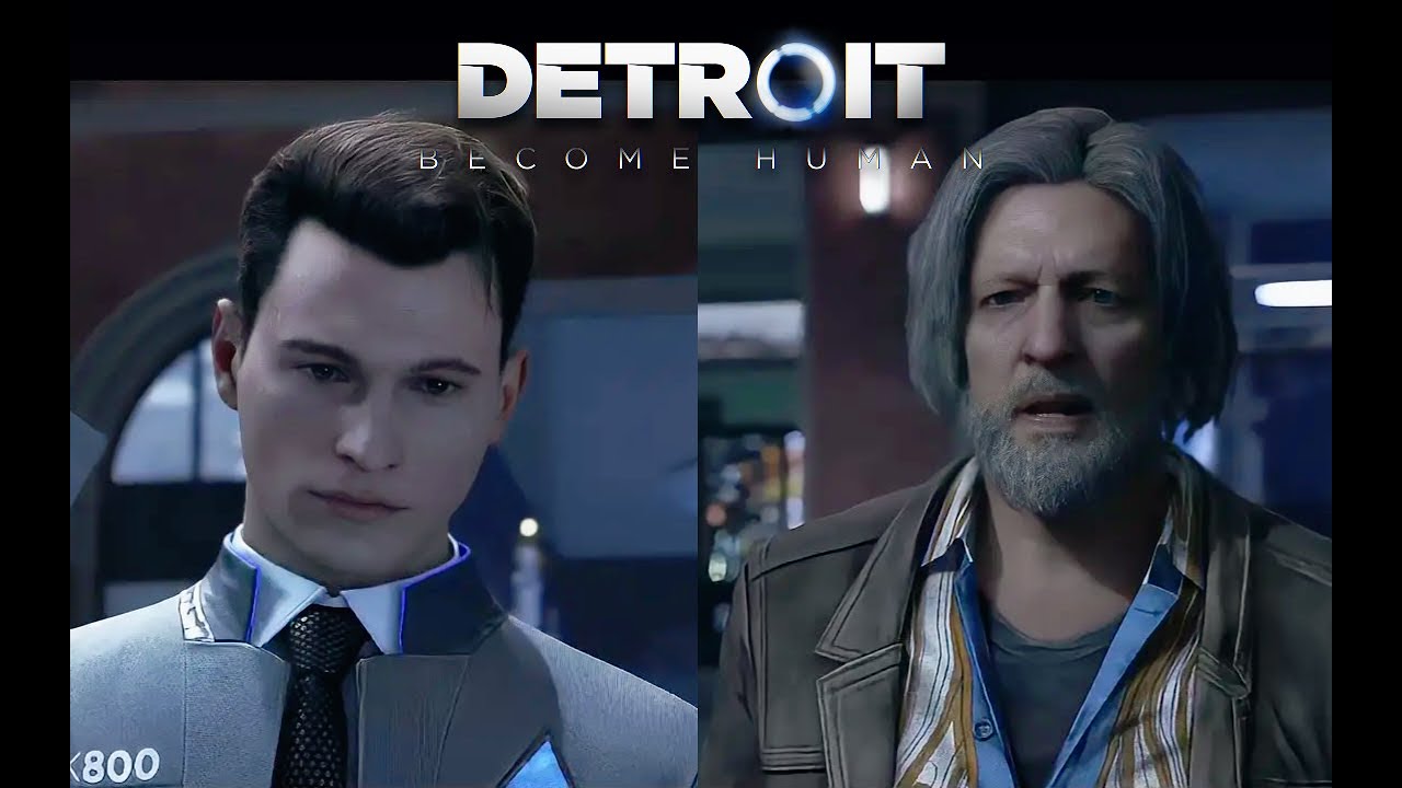 Detroit: Become Human | The New Connor meets LT. Anderson - YouTube