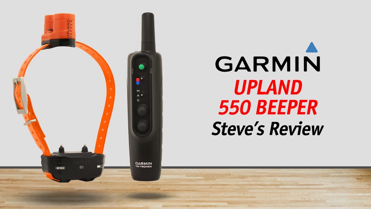 Steve's Reviews: Garmin UPLAND 550 Beeper - YouTube