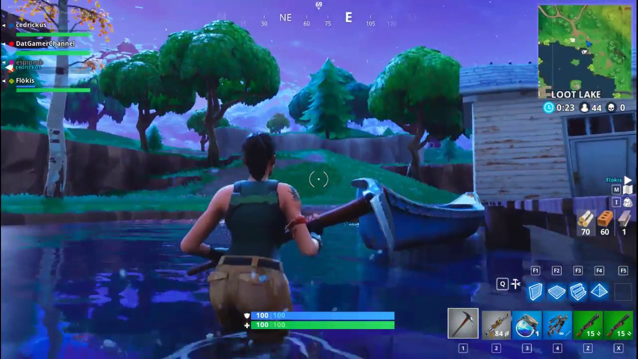 FORTNITE ON PC! Fortnite Battle Royale Gameplay #4 - YouTube