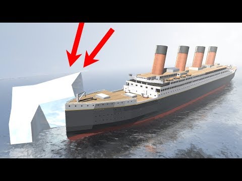 TİTANİK VS BUZ DAĞI! (Parçalama Simulator)