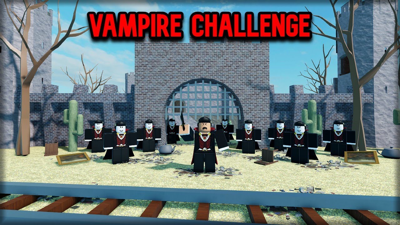 I attempt the VAMPIRE CHALLENGE in DEAD RAILS... (Roblox) - YouTube
