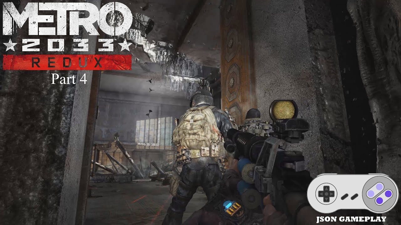 Metro 2033 Redux Part 4 (Library) | PC | Lets Play | Gameplay - YouTube