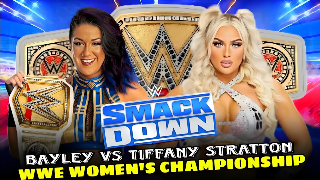 WWE FULL MATCH - Bayley Vs. Tiffany Stratton : SmackDown Live Full ...
