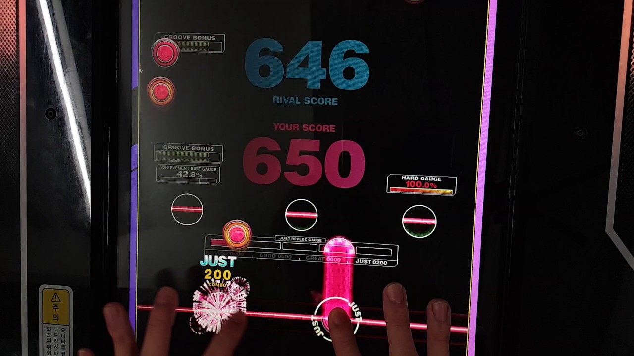 [REFLEC BEAT VOLZZA 2] Elisha (HARD) 100.0% (Player: CHAA-R.U) - YouTube