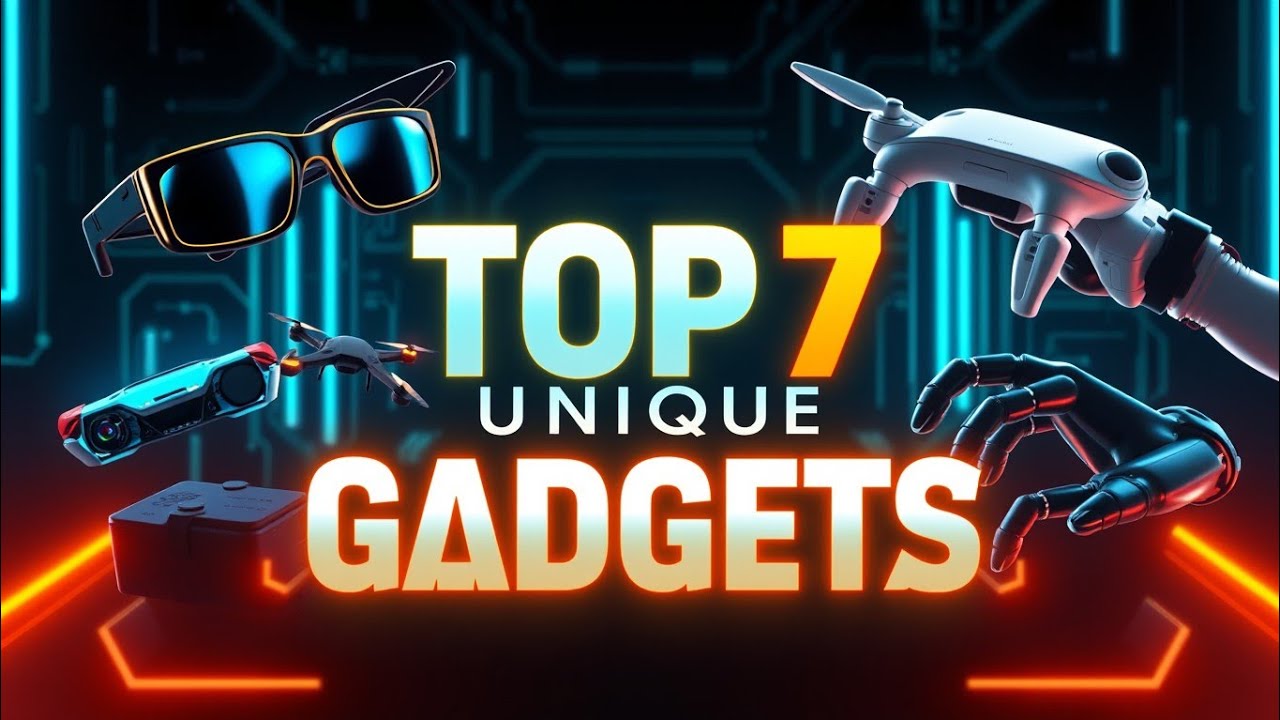 Top 7 Unique Gadgets You Must Try In 2025🔥| Must-have gadgets this year ...