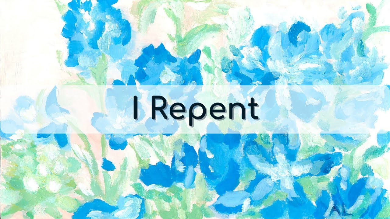 (Cover) I Repent by Steve Green / w/ Lyrics Relaxing Christian Piano ...