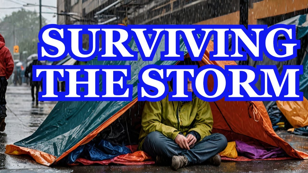 Homeless Survival Guide in Rainy Weather - YouTube