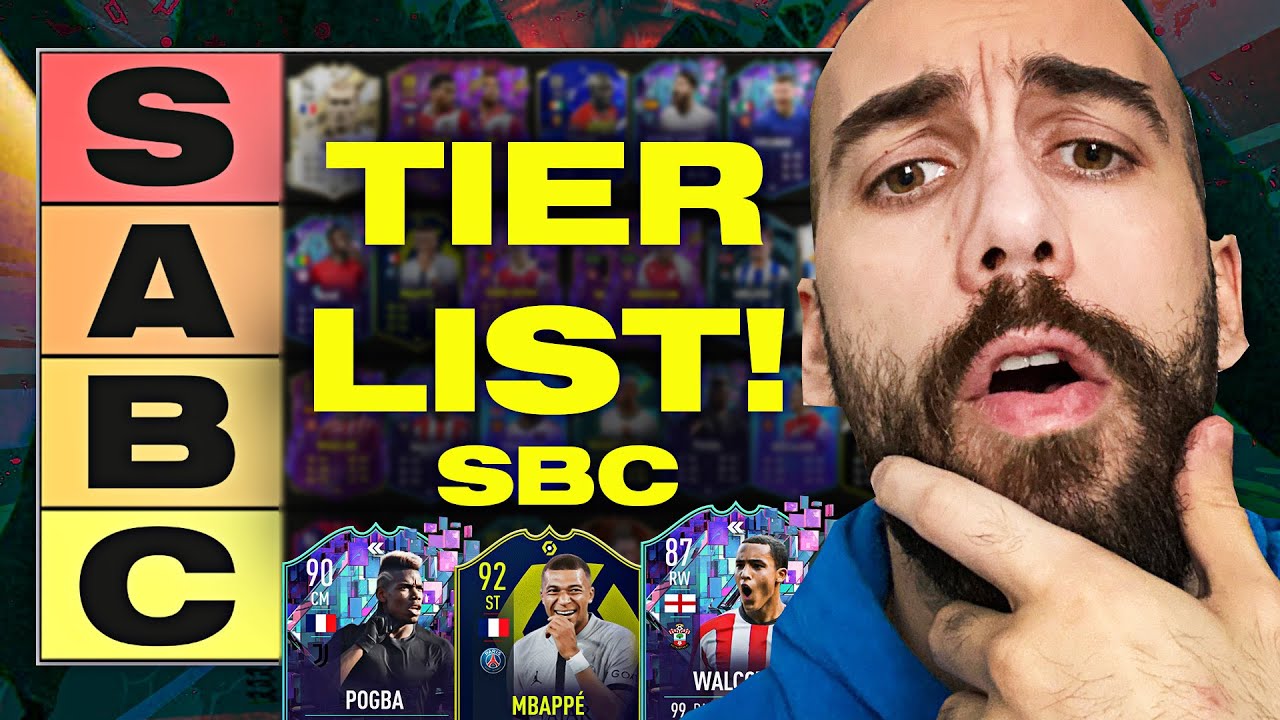 TIER LIST INCREDIBILE SBC di Fifa 23 ultimate team (sbc da gennaio a ...