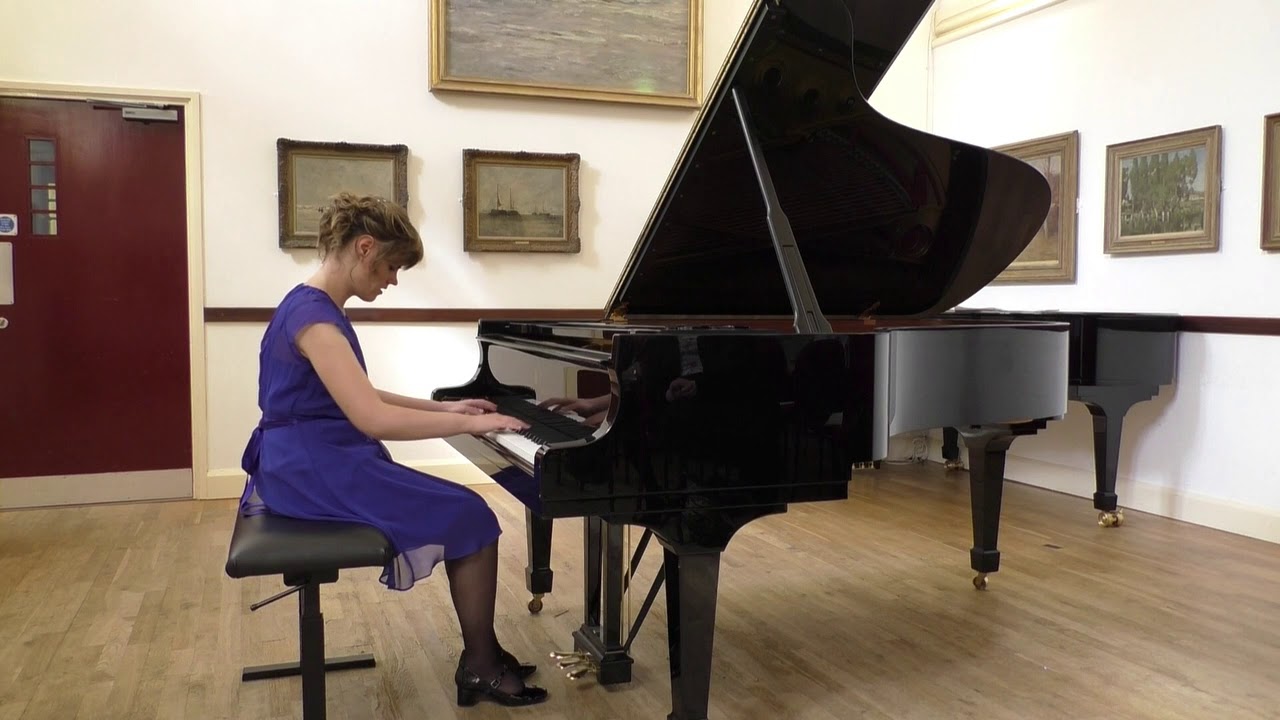 Rachel Starritt final undergraduate piano recital - YouTube