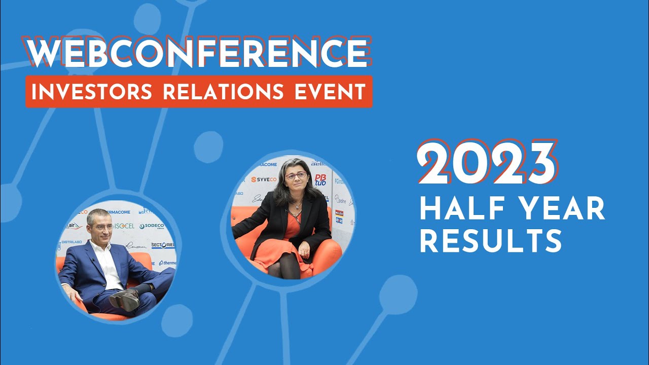 Replay - Investors Relations Event - Presentation of the 2023 half-year ...