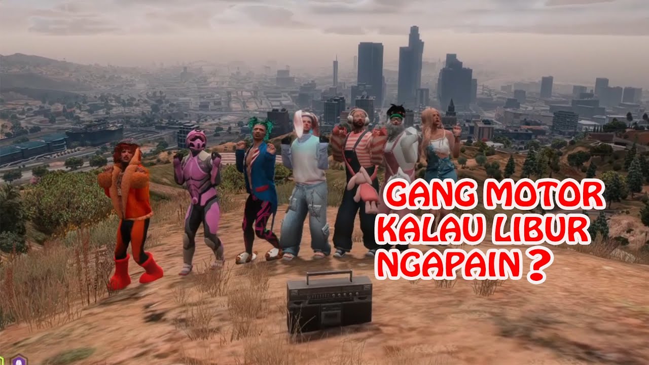 AKTIVITAS KIM CIL WAKTU LIBUR GENG MOTOR! #plus62roleplay #gtarp - YouTube