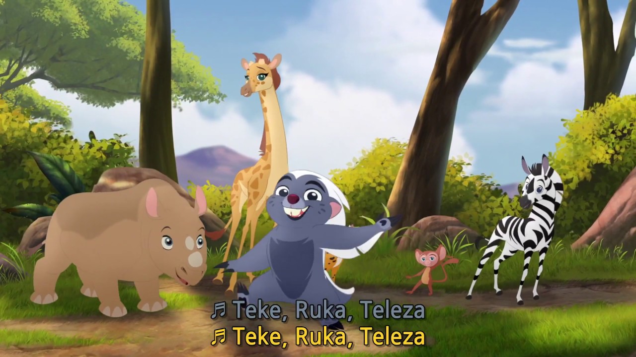 The Lion Guard - Teke Ruka Teleza [Korean sub lyrics] - YouTube