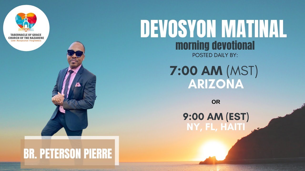 DEVOSYON MATINAL / MORNING DEVOTIONAL - YouTube