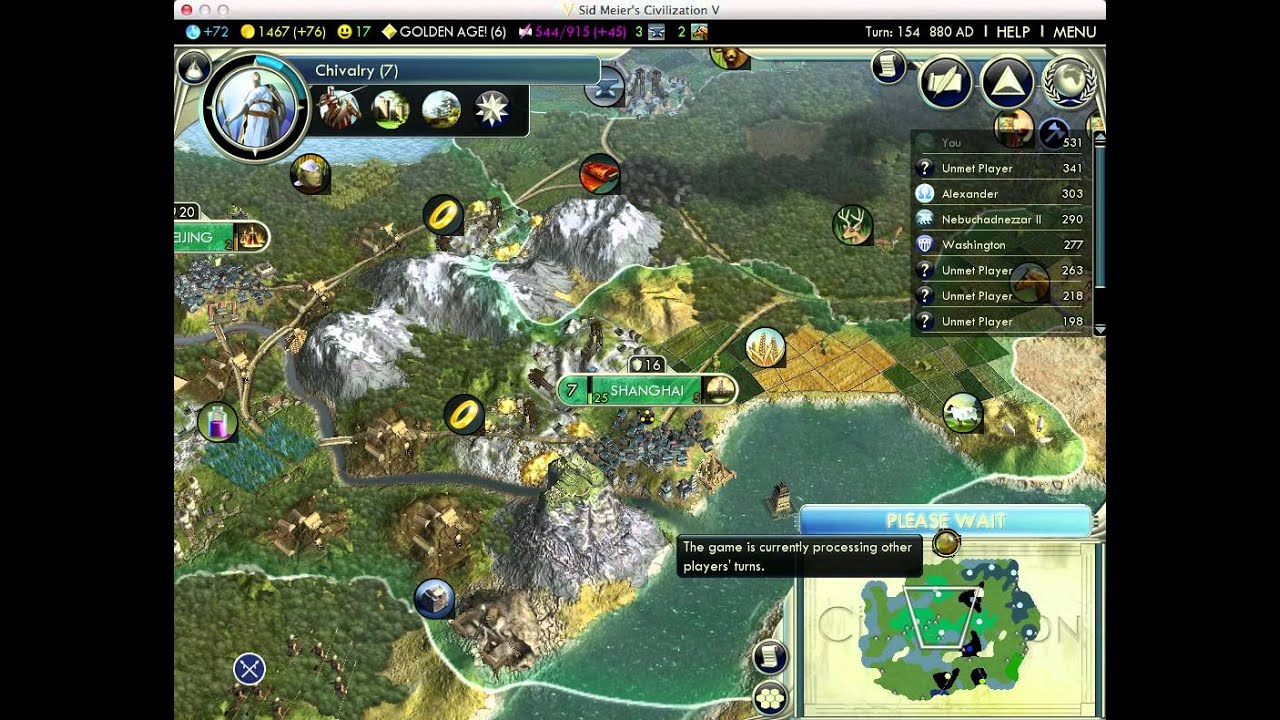 Let's Play Civilization 5 29:4 - China (Wu Zetian) - YouTube