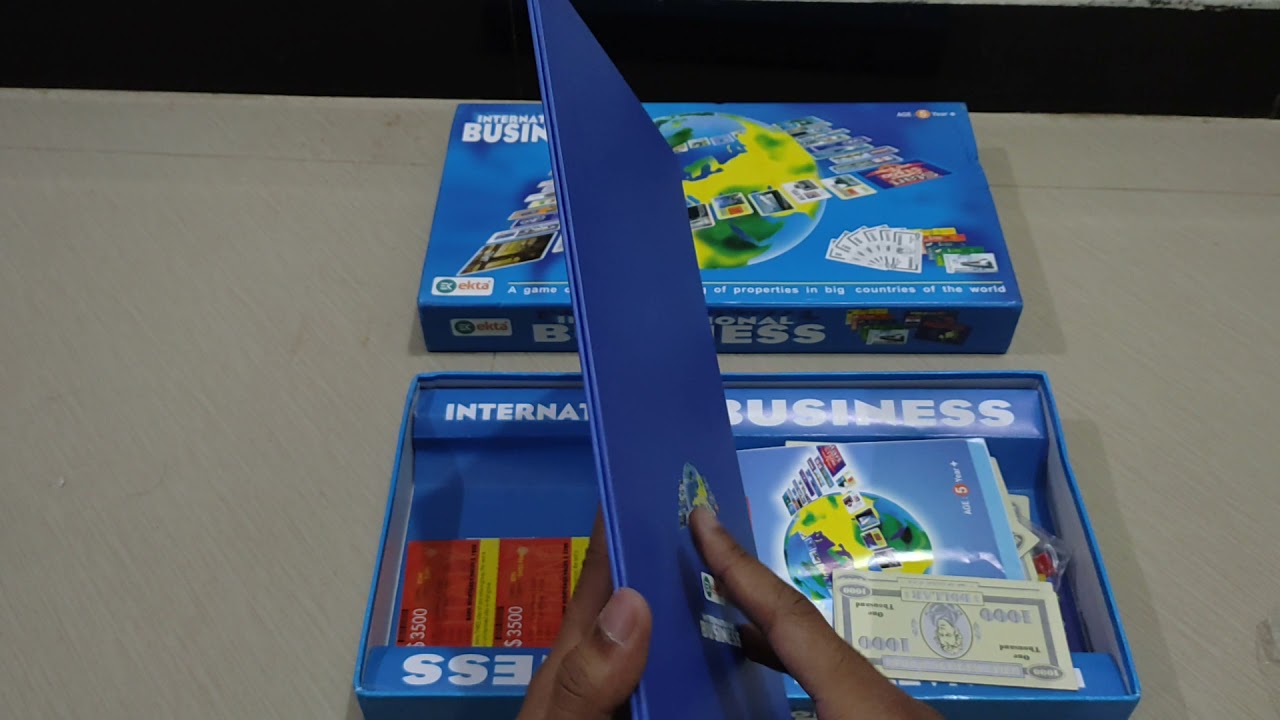 international business game | Unboxing and Review - YouTube