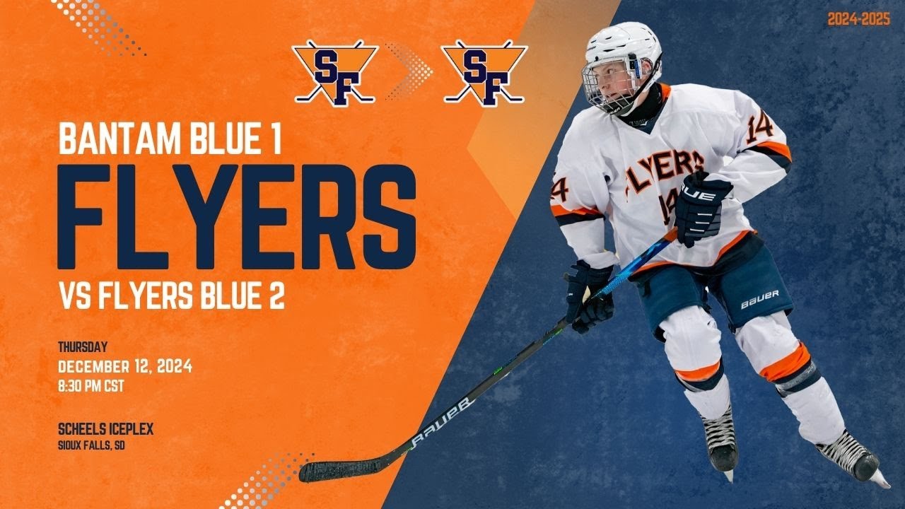 Bantam Flyers Blue 1 vs Flyers Blue 2 - 12/12/24 - YouTube