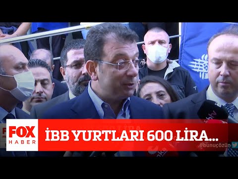 İBB yurtları 600 lira... 5 Ekim 2021 Selçuk Tepeli ile FOX Ana Haber